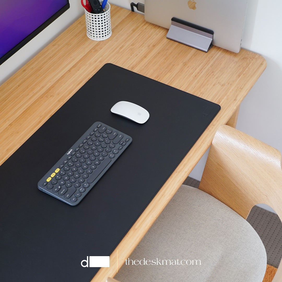 Desk Mat Lite - Black – The Desk Mat
